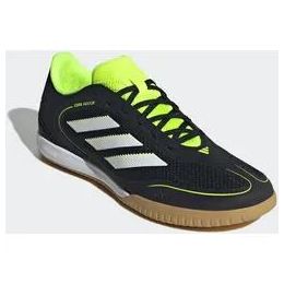 Fu&szlig;ballschuh Adidas PERFORMANCE "COPA COURT LEAGUE HALLEN", Herren, Gr. 42, wei&szlig; (core schwarz, cloud wei&szlig;, lucid lemon), Synthetik, Textil, Schuhe Fu&szlig;ballschuh, geeignet als Hallenschuhe