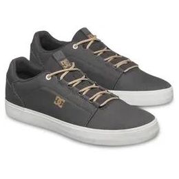 Sneaker DC Shoes "Hyde", Herren, Gr. 7(39), dunkelgrau, Obermaterial:Obermaterial: Leder [Kuh] / Futter: Textil / Au&szlig;ensohle: Gummi;, Schuhe Sneaker