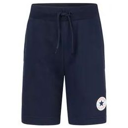 Sweatshorts Converse "f&uuml;r Kinder", Jungen, Gr. 164/170 (176), N-Gr, schwarz (obsidian), Sweatware, Obermaterial: 60% Baumwolle, 40% Polyester, unifarben, Hosen Sweatshorts, f&uuml;r Kinder