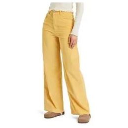 Outdoorhose Roxy "Surf On Cloud Cord", Damen, Gr. 31(XXL), ochre, Obermaterial: 100% Walkfrottier;, Hosen Outdoorhose