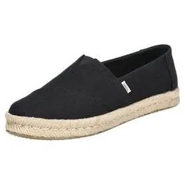 Toms Shoes Espadrille TOMS "TOMS Halbschuhe Textil", Damen, Gr. 39, schwarz, Textil, Schuhe Espadrille