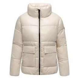 Kurzjacke Navahoo "Eispracht 14", Damen, Gr. M (38), cream, Obermaterial: 100% Polyester. Innenfutter: 100% Polyester. Wattierung: 100% Polyester. &Auml;rmelfutter: 100% Polyester, gerade h&uuml;ftbedeckend, hoch geschlossener Ausschnitt, &Auml;rmel ohne &Auml;rmelschlitz elastischer Bund mit Gummizug,mit innenliegendem Gummizug, Jacken Kurzjacke, Kurze gesteppte Damen Winterjacke