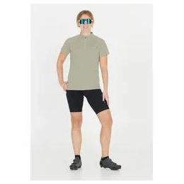 Funktionsshirt Endurance "Crow", Damen, Gr. 3XL, gr&uuml;n (hellgr&uuml;n), 100% Polyester, unifarben, normal, hoch geschlossener Ausschnitt, Shirts Funktionsshirt, mit Quick-Dry-Funktion