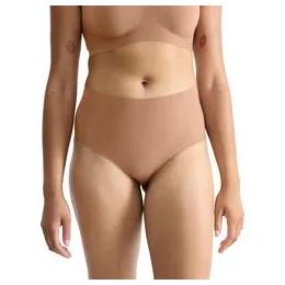 High-Waist-Slip Sloggi "ZERO Feel 2.0 High waist", Damen, Gr. XL, braun (nostalgic braun), Single Jersey, Obermaterial: 76% Polyamid, 24% Elasthan, k&ouml;rpernah, Unterhosen, nahtlos und unsichtbar