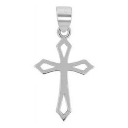 Adelia&acute;s Kettenanh&auml;nger ADELIA ́S "moderner Kreuz Anh&auml;nger aus 925 Sterling Silber", silber, Schmuckanh&auml;nger, Damen, Silber 925 (Sterlingsilber), Kettenanh&auml;nger
