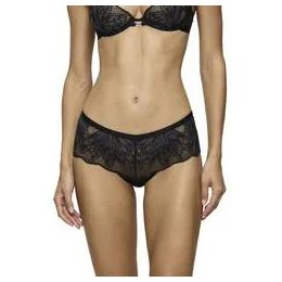 Hipster Triumph "Crazy Stupid Love", Damen, Gr. 36, schwarz, Mesh, Spitze, Obermaterial: 75% Polyamid, 25% Elasthan, k&ouml;rpernah, Unterhosen, Spitze vorn, Mesh hinten, figurbetonte Passform