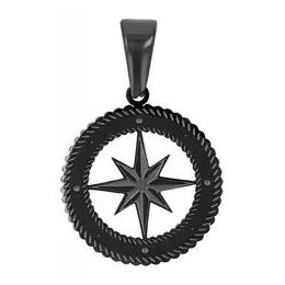 Adelia&acute;s Kettenanh&auml;nger ADELIA ́S "hochwertiger Schmuck Anh&auml;nger aus Edelstahl", schwarz, Schmuckanh&auml;nger, Damen, Edelstahl, Kettenanh&auml;nger