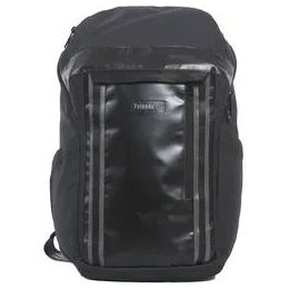 Cityrucksack 7CLOUDS "Tike 7.1", Damen, Gr. B/H/T: 25cm x 43cm x 16cm, onesize, schwarz, Polyethylen, Tarpaulin, Rucks&auml;cke Cityrucksack, mit recyceltem PET