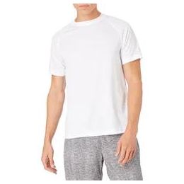 T-Shirt Energetics "He.-T-Shirt Martin SS M", Herren, Gr. S, wei&szlig;, Piqu&eacute;, Obermaterial: 100% Polyester, unifarben, Rundhals, Raglan&auml;rmel eingefasste Kante, Shirts T-Shirt