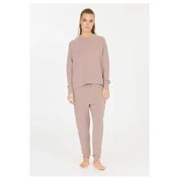 ENDURANCE ATHLECIA Sweathose ATHLECIA "Jacey", Damen, Gr. 44, EURO-Gr&ouml;&szlig;en, pink, 51% Polyester, 44% Modal, 5% Elasthan, unifarben, lang, Hosen Sweathose, aus weichem Modalmix