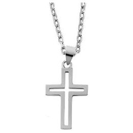 Adelia&acute;s Kettenanh&auml;nger ADELIA ́S "trendiger Kreuz Anh&auml;nger aus 925 Sterling Silber", silber, Schmuckanh&auml;nger, Damen, Silber 925 (Sterlingsilber), Kettenanh&auml;nger