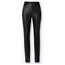 Leggings Lady, Damen, Gr. 54, Normalgr&ouml;&szlig;en, schwarz, 100% Polyester, unifarben, lang, Hosen Leggings