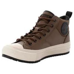 Sneaker Converse "CHUCK TAYLOR ALL STAR MALDEN STREET WATERPROOF BOOT", Herren, Gr. 37,5, grounded, schwarz, by the campfire, Synthetik, Schuhe Sneaker, wasserddicht