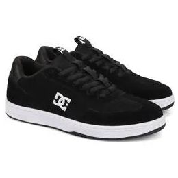 Sneaker DC Shoes "DC Astrix", Herren, Gr. 11,5(45), schwarz-wei&szlig; (schwarz, wei&szlig;), 61.35% Leder, 38.65% Synthetikmaterial, Schuhe Sneaker