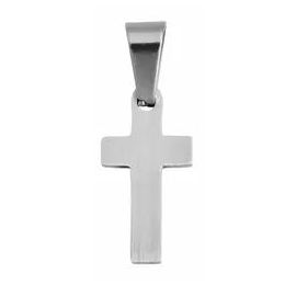 Adelia&acute;s Kettenanh&auml;nger ADELIA ́S "trendiger Kreuz Anh&auml;nger aus Edelstahl", silber, Schmuckanh&auml;nger, Damen, Edelstahl, Kettenanh&auml;nger