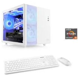 CSL PC "Cube V24191", wei&szlig;, Microsoft Windows 11 Home (64 Bit), 32 GB RAM 1.000 GB SSD, Desktop-PCs, PC