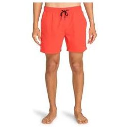 Boardshorts Billabong "All Day Layback 16", Damen, Gr. XXL, rot (rot hot), Obermaterial:100% Microfaser;, Hosen