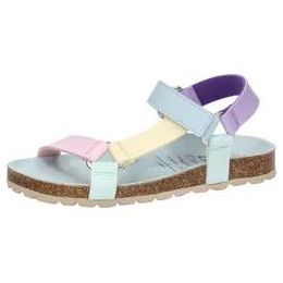 Sandale Lico "Pantolette Bioline Sandal", M&auml;dchen, Gr. 28, bunt, Synthetik, Schuhe Sandale