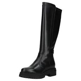 Stiefel Nero Giardini "Nero Giardini Stiefel Leder", Damen, Gr. 37, schwarz, Leder, Schuhe Stiefel
