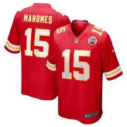 Footballtrikot Nike "Nike Trikot Kansas City Chiefs NFL Home Game Jersey Mahomes 15", Herren, Gr. L, rot (mehrfarbig), 100% Polyester, Trikots