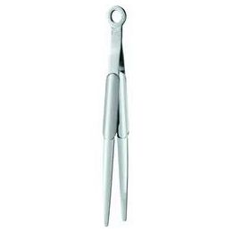 R&ouml;sle Patisseriezange R&Ouml;SLE, silber (edelstahlfarben), L:18cm, Edelstahl 18/10, K&uuml;chenzangen, gezieltes Anrichten, Edelstahl 18/10, sp&uuml;lmaschinengeeignet