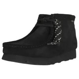 Stiefel Clarks "WallabeeBT.GTX", Damen, Gr. 39,5, schwarz, Schuhe Stiefel, in allwettertauglicher Qualit&auml;t