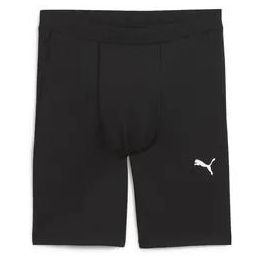Trainingsshorts Puma "RUN FOUNDATION 8" Radlerhose Herren", Gr. XXL, Normalgr&ouml;&szlig;en, schwarz, Obermaterial: 85% Polyester, 15% Elasthan. Taschenfutter: 100% Polyester, unifarben, eng, Hosen