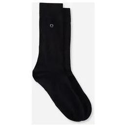 Businesssocken OLYMP "Doppelpack OLYMP Comfort Sock", Herren, Gr. 45-46, blau (marine), Baumwollmischung, Socken, Baumwollmischung, Basic