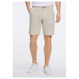 Shorts LINDBERGH "Leinenshorts Relaxed Fit", Herren, Gr. L, beige (lt stone), Obermaterial: 55% Baumwolle, 45% Leinen, relaxed fit, Hosen Shorts