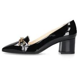 Pumps Henry Stevens "Fay P55", Damen, Gr. 39, schwarz, Lackleder, Schuhe Pumps, Damen Absatzschuh elegant handgefertigt, Lederschuh