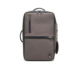 Emporio Armani Rucks&auml;cke - Kambaba Nylon Backpack With Multiple Compartments - Gr. unisize - in Braun - f&uuml;r Damen