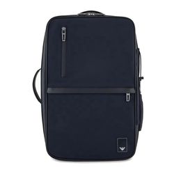 Emporio Armani Rucks&auml;cke - Multi-Compartment Backpack With Padded Straps - Gr. unisize - in Blau - f&uuml;r Damen