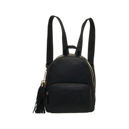 Liu Jo Rucks&auml;cke - Textured Faux Leather Backpack - Gr. unisize - in Schwarz - f&uuml;r Damen