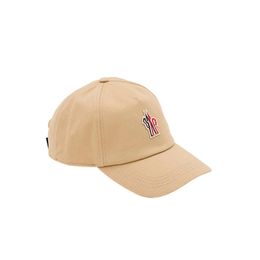 Moncler Caps & M&uuml;tzen - Beige Baseball Hat With Round Visor - Gr. ONE SIZE - in Beige - f&uuml;r Damen