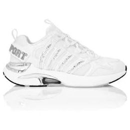 Sneaker Plein Sport "Lo-Top Turnschuhe", Damen, Gr. 43, Normalschaft, 01, wei&szlig;, Schuhe Sneaker