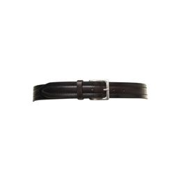 ORCIANI G&uuml;rtel - Smooth Leather 'Bus' Belt - Gr. 90 - in Schwarz - f&uuml;r Damen