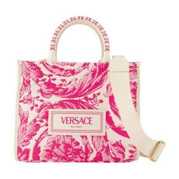Versace Shopper & Totes - Shopping Bag - Leather - Pink - Gr. unisize - in Rosa - f&uuml;r Damen