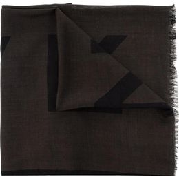 Givenchy T&uuml;cher & Schals - Logo Scarf - Gr. unisize - in Grau - f&uuml;r Damen
