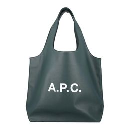 A.P.C. Shopper & Totes - Ninon Tote Bag - Gr. unisize - in Gr&uuml;n - f&uuml;r Damen