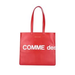 Comme des Gar&ccedil;ons Comme des Garcons Shopper & Totes - "Logo" Wallet Tote Bag - Gr. unisize - in Rot - f&uuml;r Damen