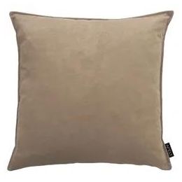 Dekokissen Apelt "Magnus", beige (taupe, unifarben), B:45cm H:5cm L:45cm, Polyester, Dekokissen_Sitzkissen_Kissenh&uuml;llen
