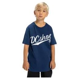 T-Shirt DC Shoes "Substitute", Jungen, Gr. 16(165-172cm), blau (estate blau), Obermaterial: 75% Walkfrottier, 25% Walkfrottier;, Shirts T-Shirt