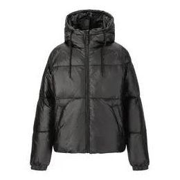 Outdoorjacke LES'ARCS "Mackie", Kinder, Gr. 164, schwarz, 100% Polyamid, unifarben, normal, ohne Ausschnitt, Jacken Outdoorjacke, mit wasserabweisender Bionic-Finish-Beschichtung
