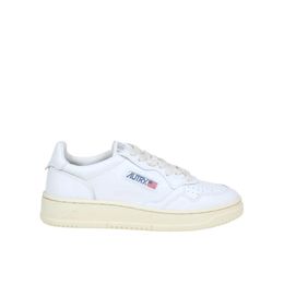 Autry Low-Top Sneaker - White Leather Sneakers - Gr. 46 (EU) - in Wei&szlig; - f&uuml;r Damen