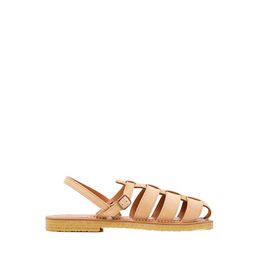 BB ST. TROPEZ Sandalen - Lemonia Leather Sandal - Gr. 37 (EU) - in Beige - f&uuml;r Damen