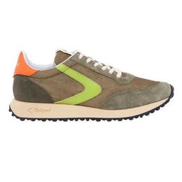 Valsport Low-Top Sneaker - Brown Suede And Technical Fabric Sneakers - Gr. 40 (EU) - in Gr&uuml;n - f&uuml;r Damen