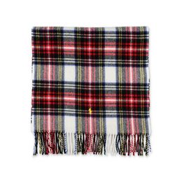 Polo Ralph Lauren T&uuml;cher & Schals - Polo Recycled Wool Tartan Scarf - Gr. unisize - in Grau - f&uuml;r Damen
