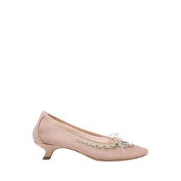 Simone Rocha Hohe Schuhe - Mesh Ballerina Heel - Gr. 36 (EU) - in Beige - f&uuml;r Damen