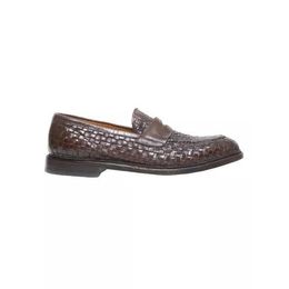 Green George Loafer - Ebony Woven Moccasin - Gr. 42,5 (EU) - in Braun - f&uuml;r Damen