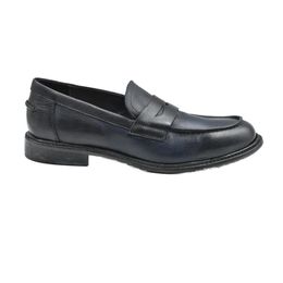 Ernesto Dolani Loafer - Blue Leather Low Shoes - Gr. 43 (EU) - in Blau - f&uuml;r Damen